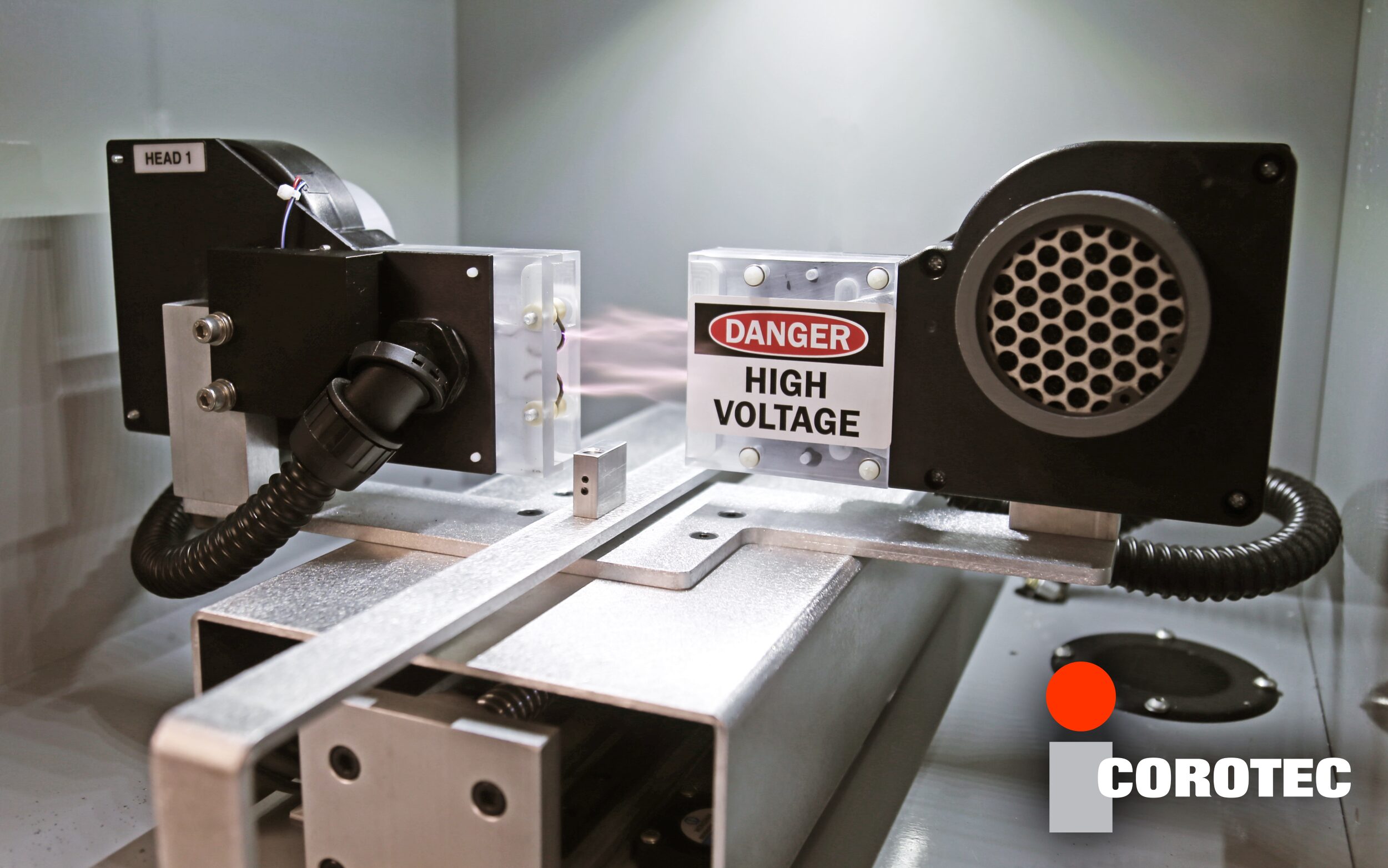 Automated Linear Slide Corona Treatment System | Corotec